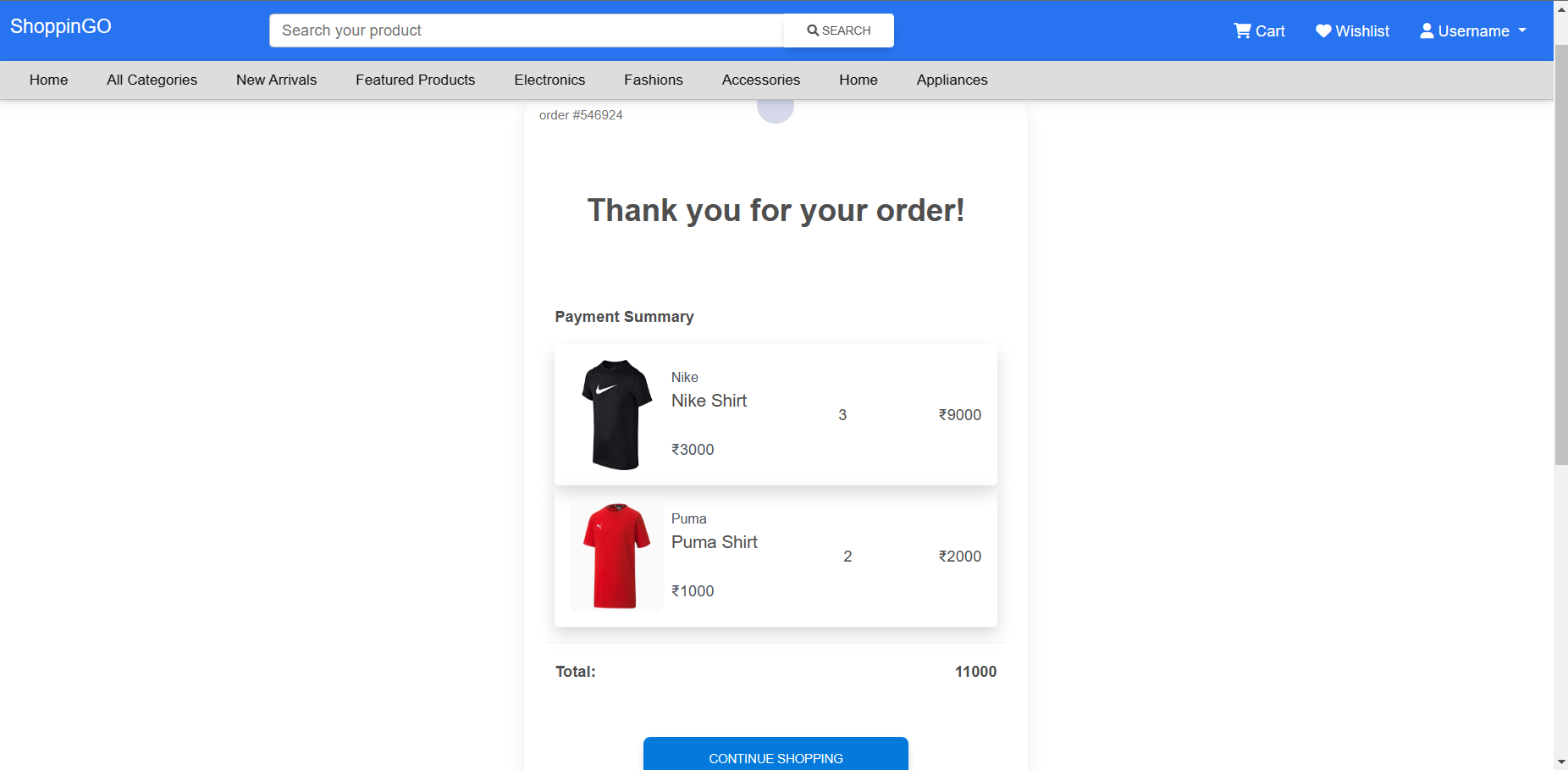 GitHub - AjinkyaAPawar/Online-Shopping-Frontend