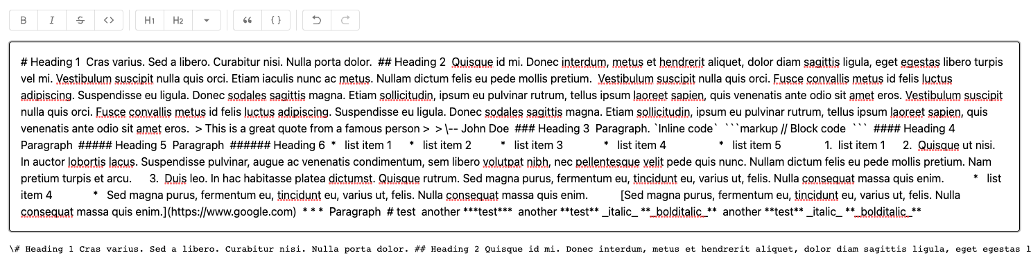 Pasting markdown results in unformatted text · Issue #1965 · remirror/remirror · GitHub