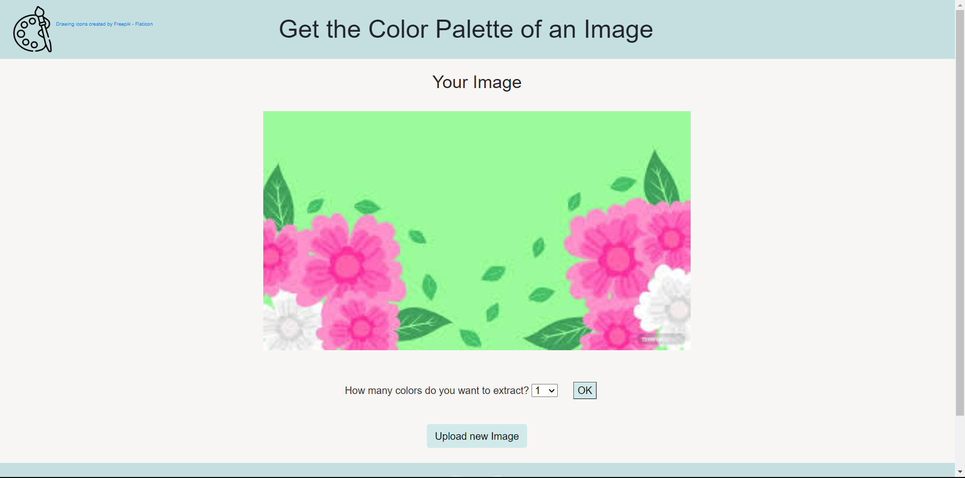 GitHub - lauraporsch/ColorPalette: Website that allows Users to upload ...