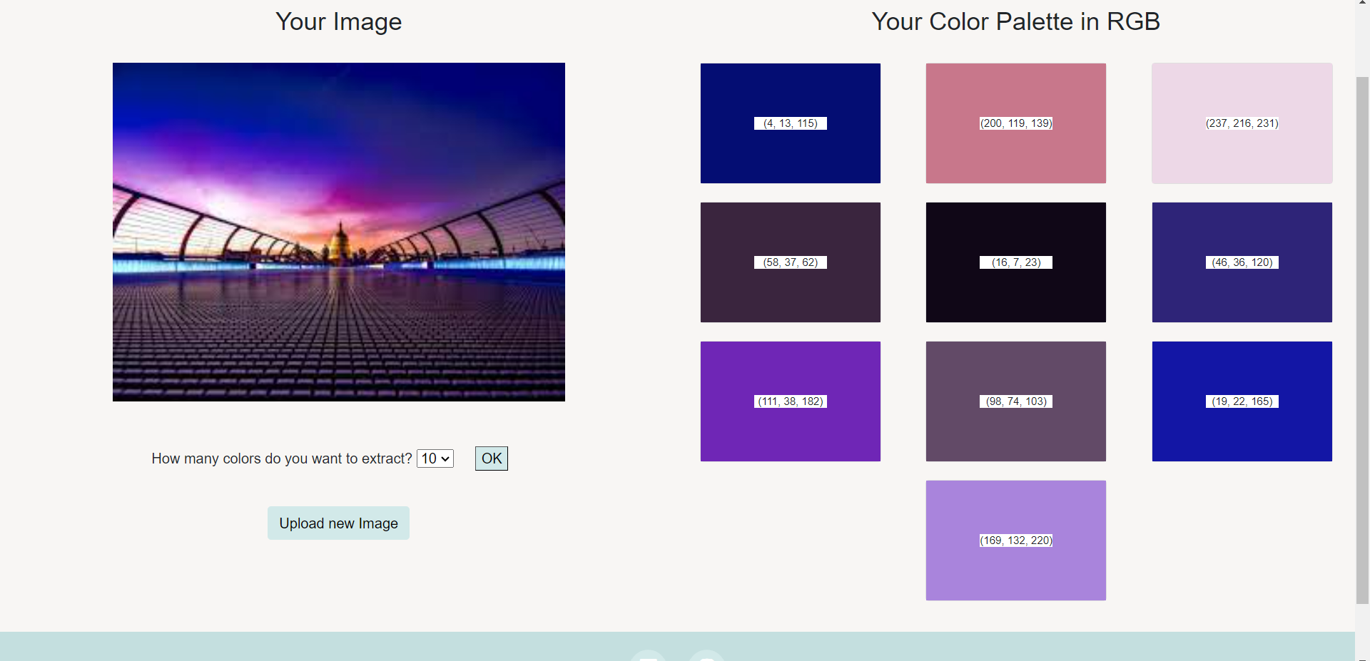 GitHub - lauraporsch/ColorPalette: Website that allows Users to upload ...