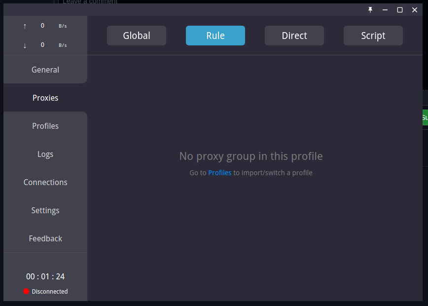 can start proxy · Issue #1 · flathub/io.github.Fndroid.clash_for_windows · GitHub