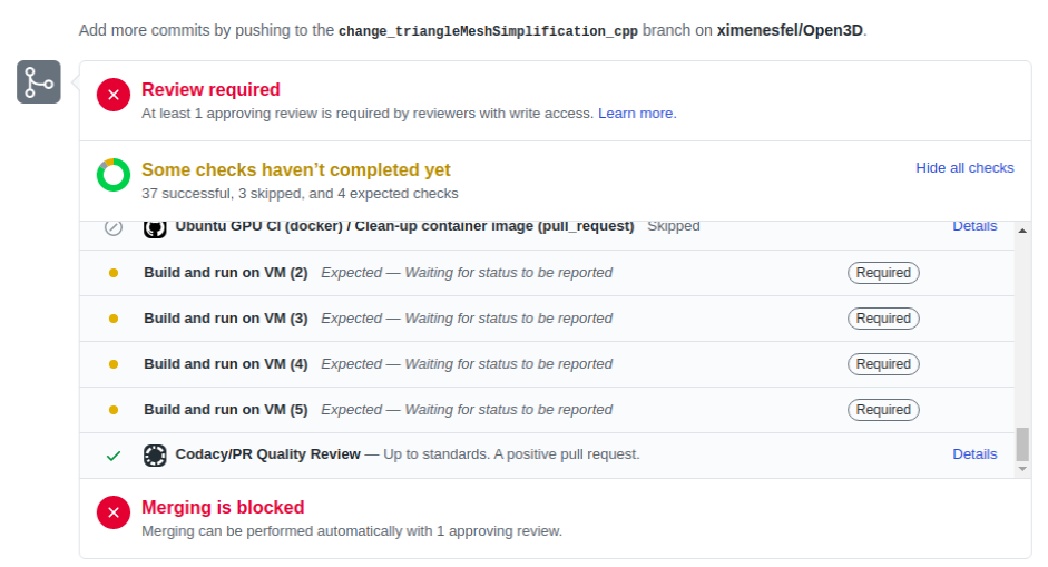 A Mistake In Trianglemeshsimplification Cpp · Issue 2444 · Isl Org Open3d · Github