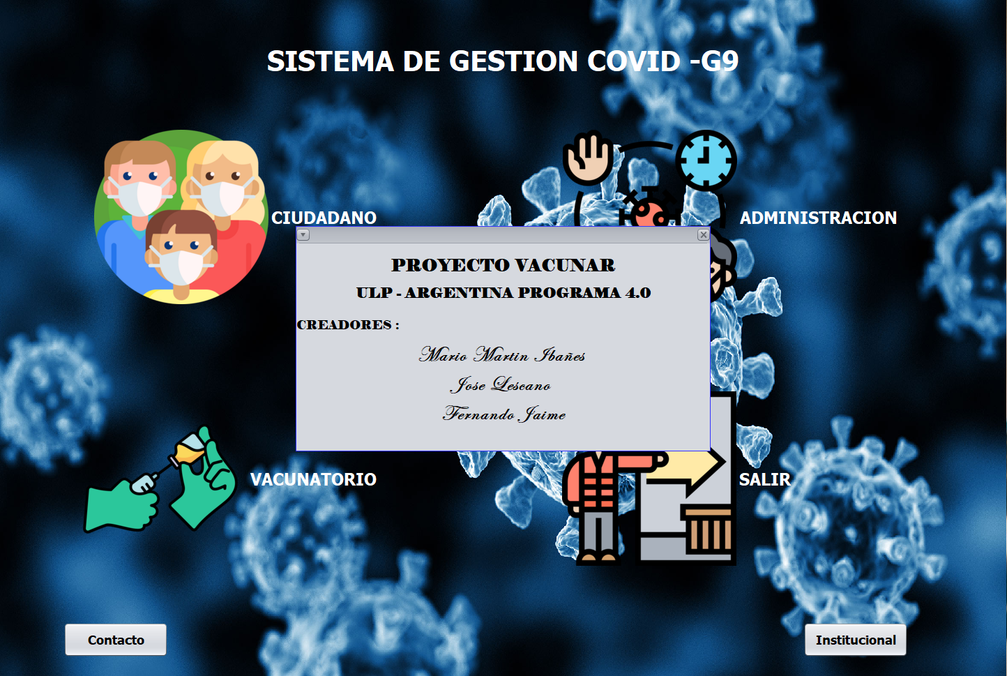 GitHub - joselesc/Vacunacion-g9: Proyecto final