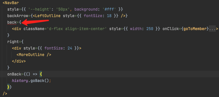 NavBar组件back参数期望修改成ReactNode · Issue #5714 · ant-design/ant-design ... NavBar组件back参数期望修改成ReactNode · Issue #5714 · ant-design/ant-design ...