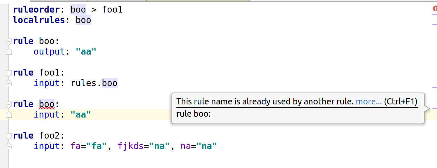Inspection quick fixes · Issue #194 · JetBrains-Research/snakecharm ...