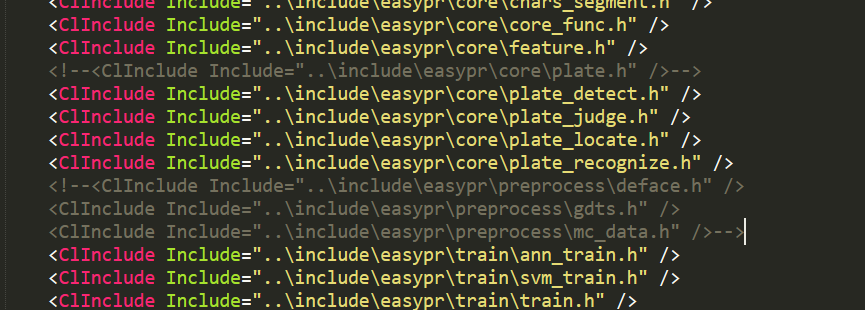 VS2017编译时找不到文件 · Issue #275 · liuruoze/EasyPR · GitHub