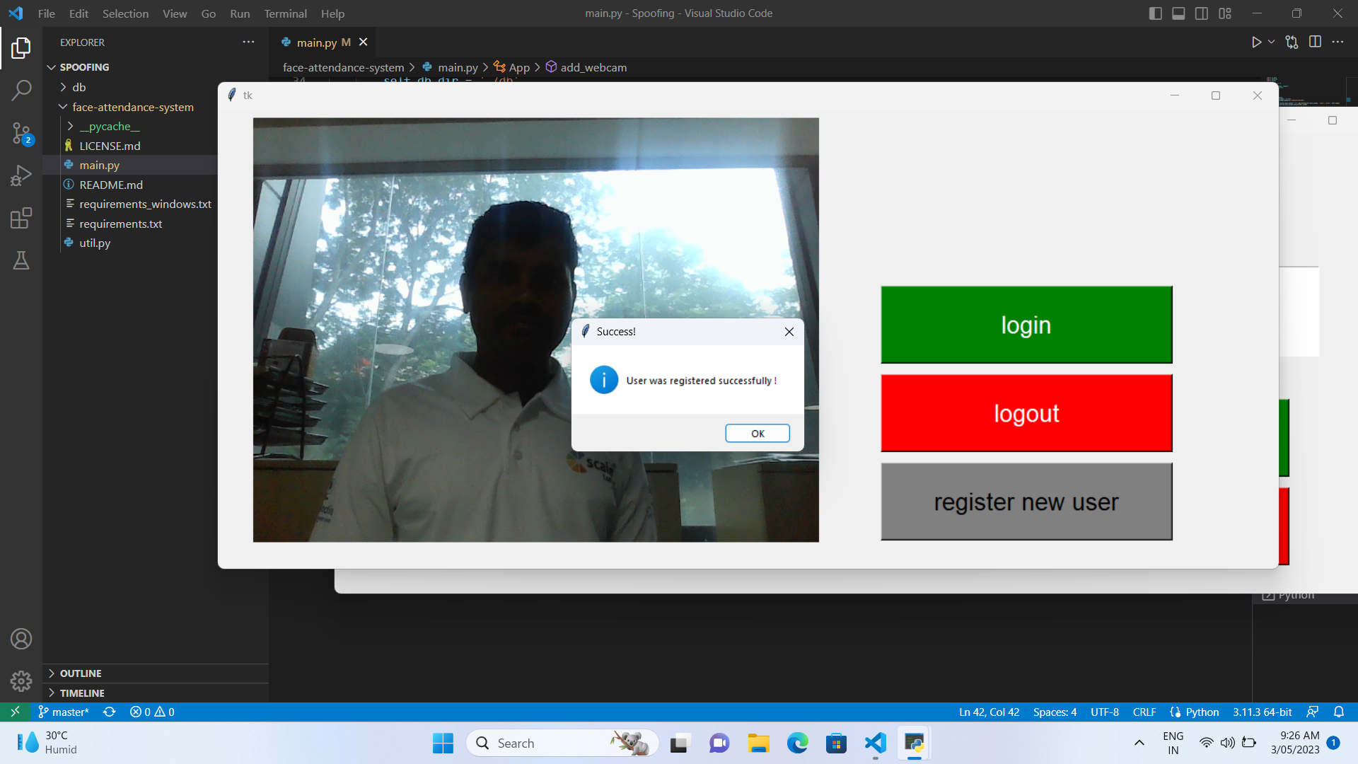 GitHub - Noelsaji2k1/Anti-spoofing-recognition: To detect fake faces ...