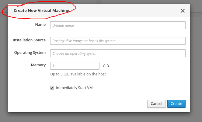 The tile on top left corner is better to be sth like "Import a Virtual ...