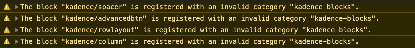 Widgets Editor: Third party blocks reported as registered with an invalid category · Issue ...