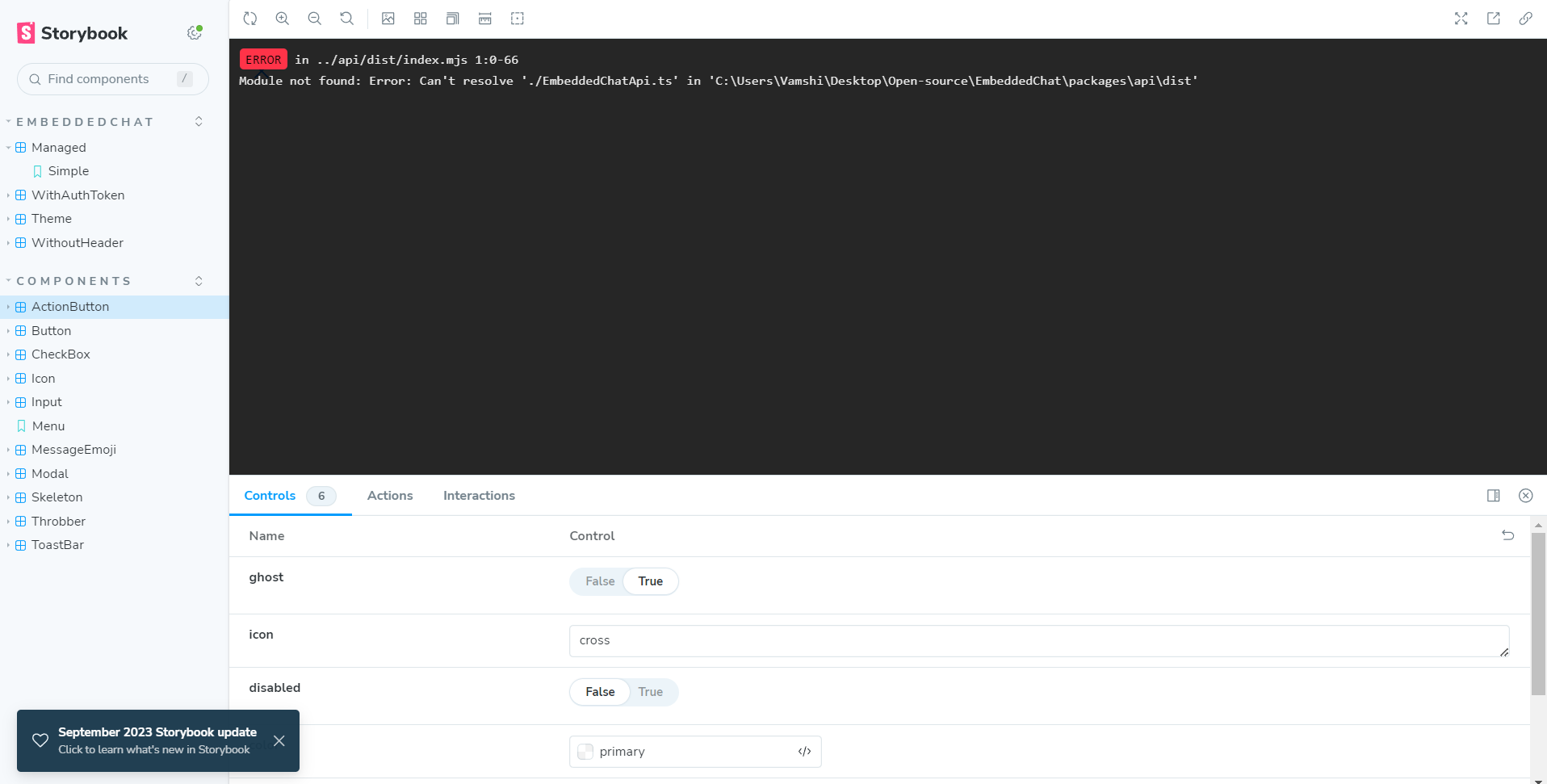 Cant unable to setup locally · Issue #299 · RocketChat/EmbeddedChat · GitHub