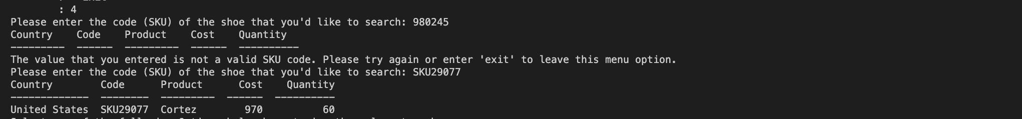GitHub - bonolobr/inventory-app: Shoe store inventory management program.
