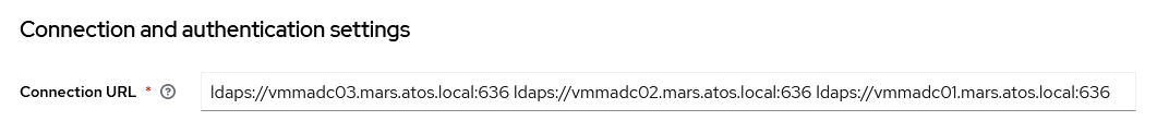 Only One Ldap Connection Can Be Configured · Issue 17466 · Keycloak Keycloak · Github