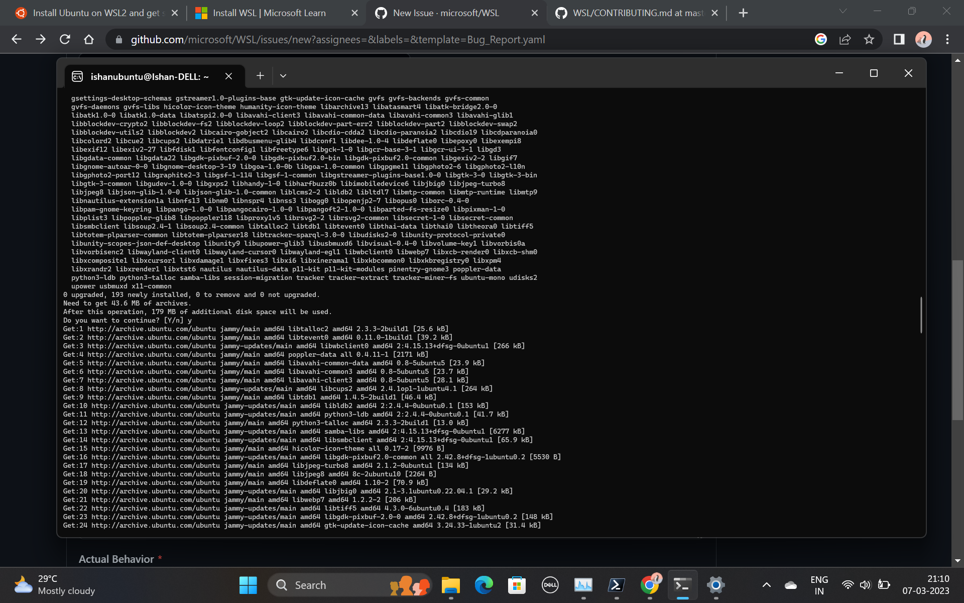 Cannot spawn a message bus without a machine-id · Issue #9754 · microsoft/WSL · GitHub