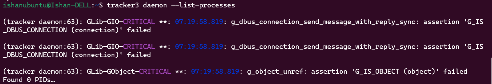 Cannot spawn a message bus without a machine-id · Issue #9754 · microsoft/WSL · GitHub