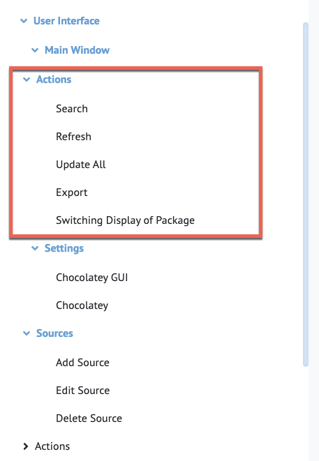 Update style for additional layer of menu items · Issue #76 · chocolatey/docs · GitHub