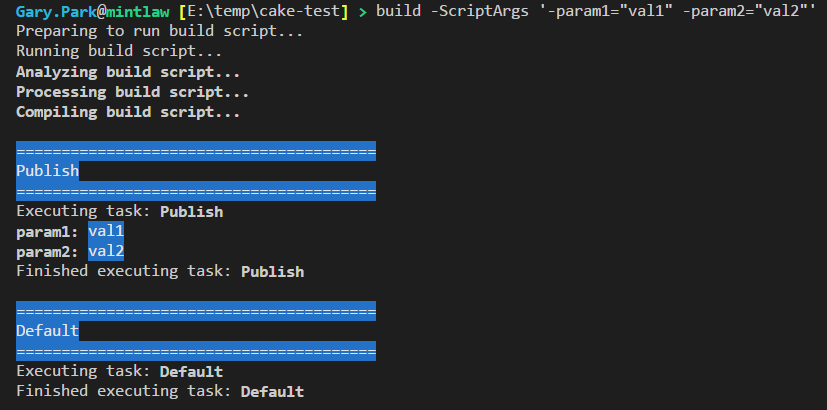 Exception when using ScripArgs with >1 param in powershell · Issue ...