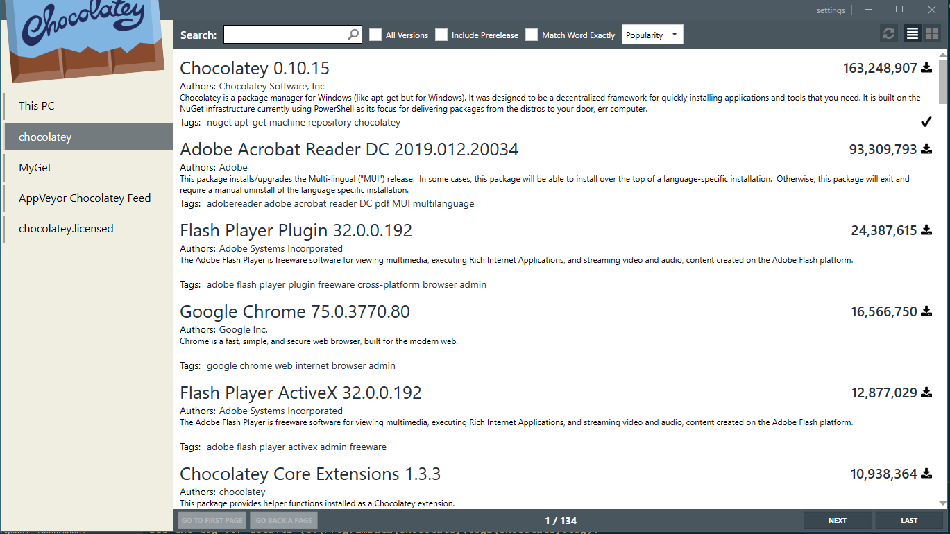 No warning for broken packages · Issue #678 · chocolatey/ChocolateyGUI ...