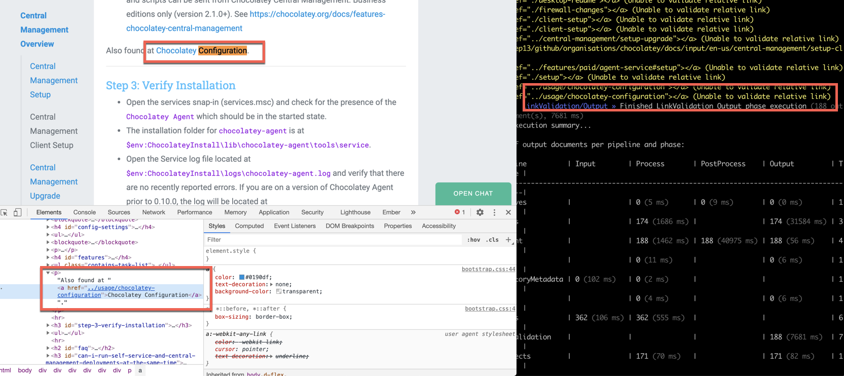Relative link validation doesn't appear to be working correctly · Issue #128 · statiqdev/Statiq ...