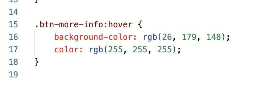 Change the background-color in button "More info" active and hover ...