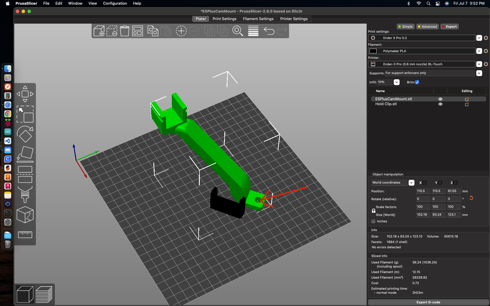 Prusa Slicer fills in Volumes on Custom Ender 3 pro printer profiles · Issue #10958 · prusa3d ...
