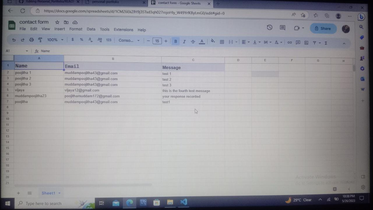 GitHub - MuddamPoojithaa/Personal_Portfolio: Hii i created My Personal-portfolio using Html and CSS