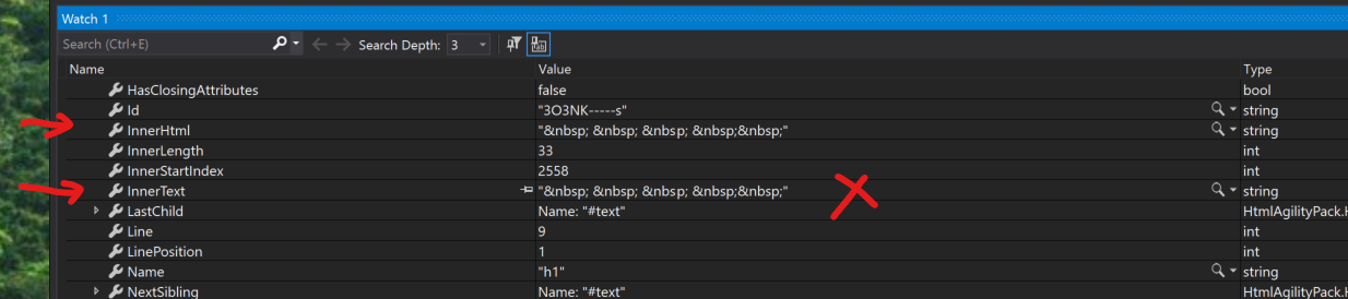 Innertext property is not parsed correctly · Issue #423 · zzzprojects/html-agility-pack · GitHub