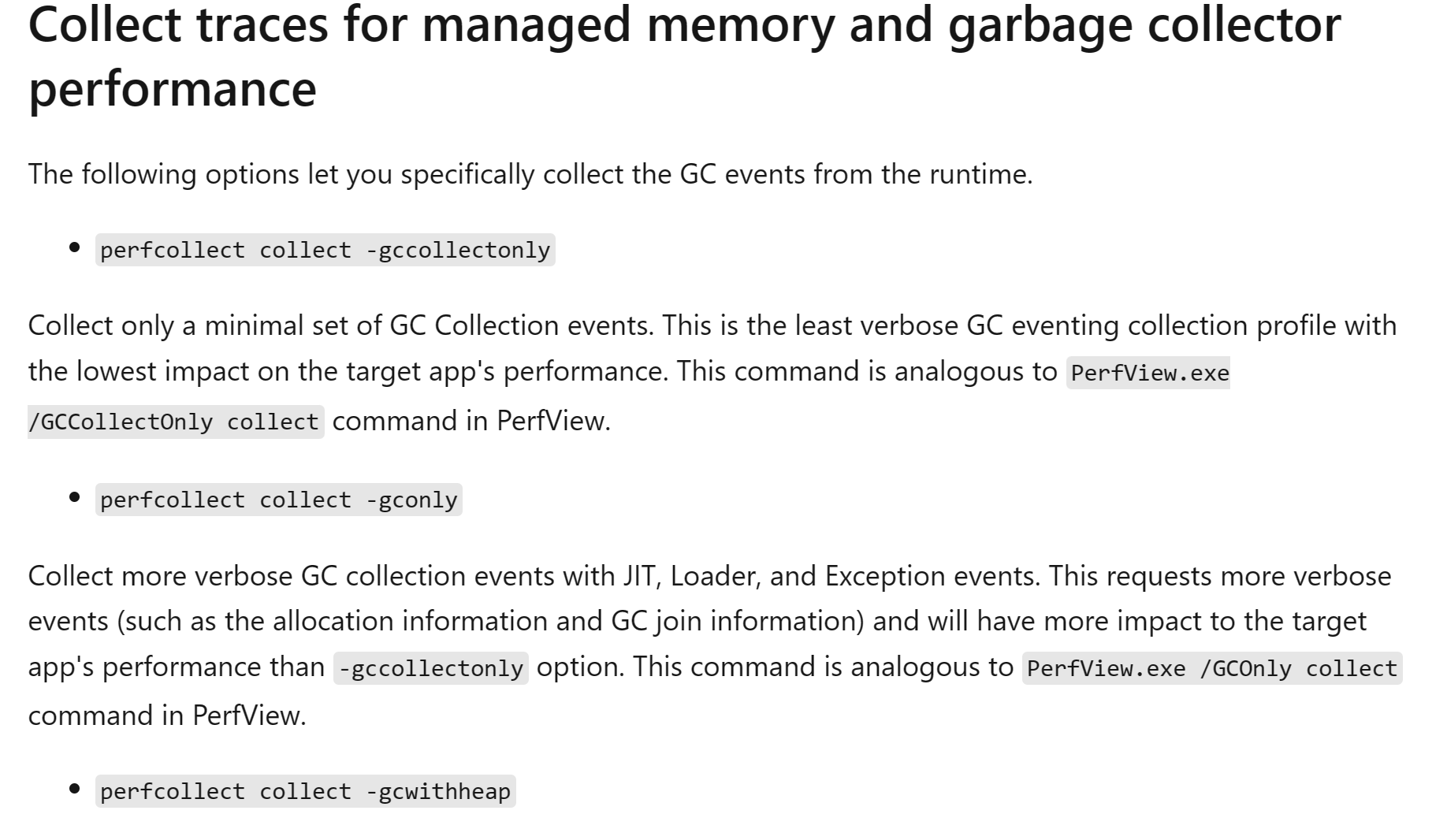 Using Microsoft Perfview To Profile Process Performance Data