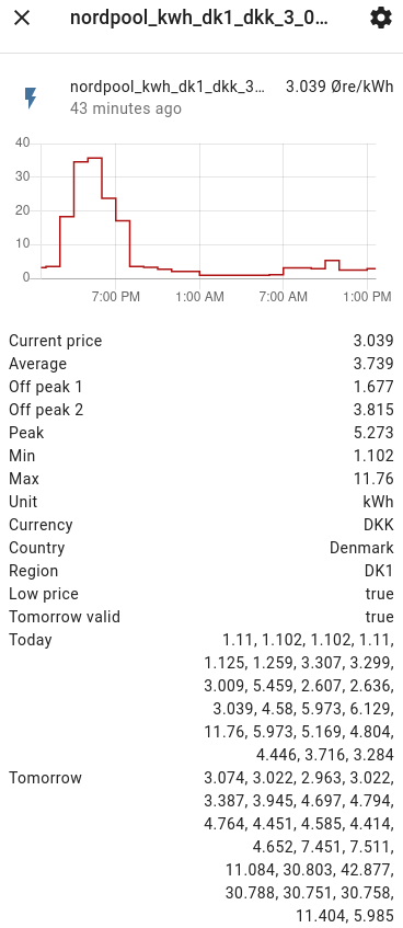 Seems like only 23 "hours" gets collected · Issue #45 · custom-components/nordpool · GitHub