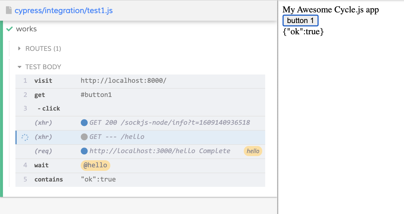 response to XHR request ignored by cypress · Issue #5000 · cypress-io/cypress · GitHub