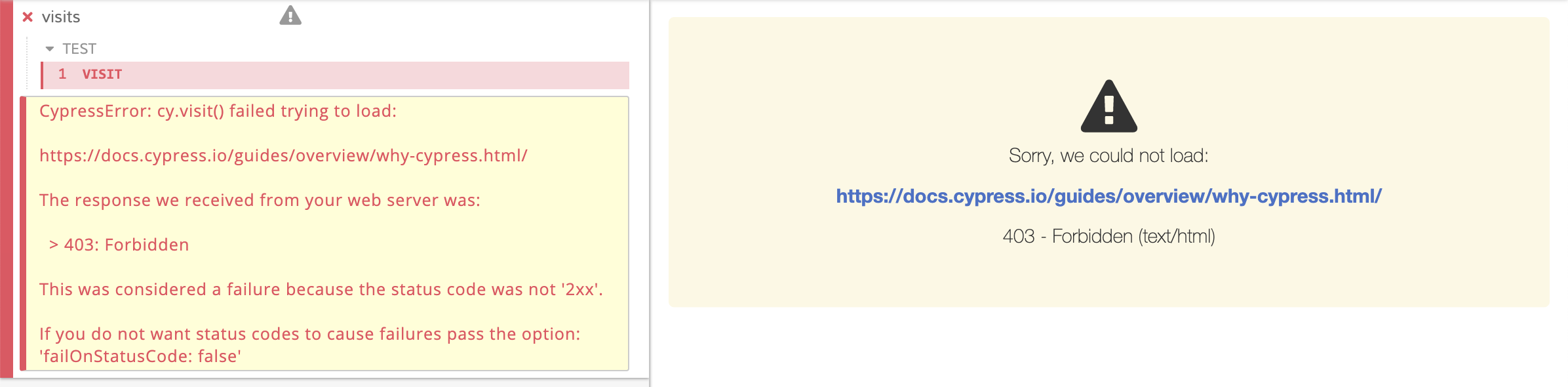 Cypress adds trailing slash to baseUrl during cy.visit('/') · Issue #6515 · cypress-io/cypress ...