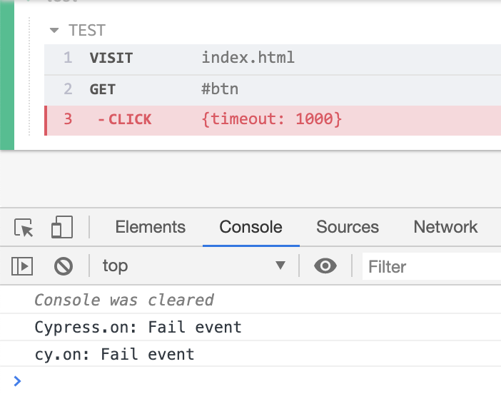 Timeout Not Triggering Fail Event · Issue 6829 · Cypress Iocypress