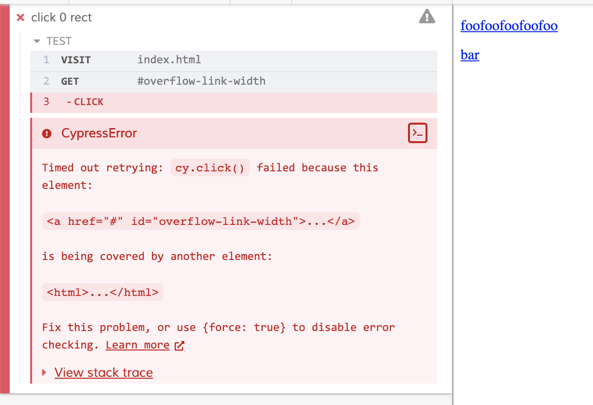 click does not work if an element has zero width / height element inside of it · Issue #7012 ...
