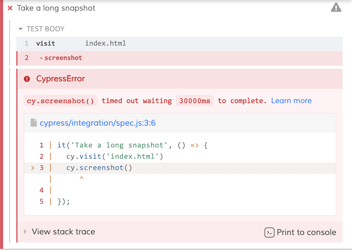 Cypress hangs when minimizing headed Chrome browser during `cy ...