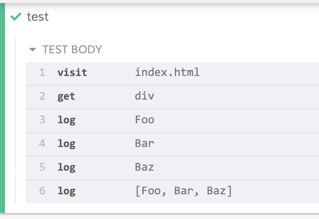 How can I push item to array list · Issue #8034 · cypress-io/cypress ...