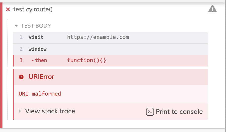 GET request to API with % as part of query, URI malformed error is ...