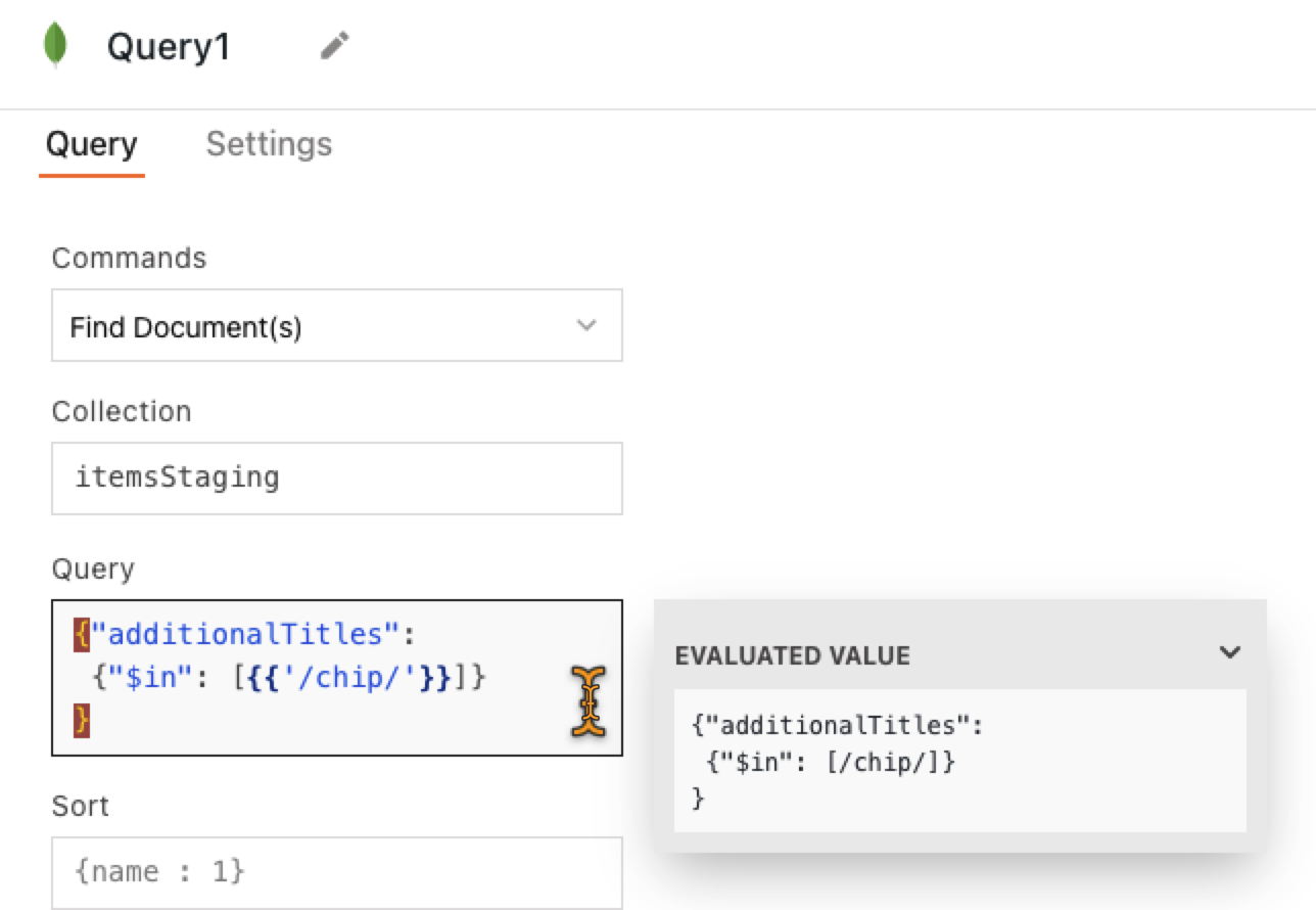 Bug Simple Regex Strings With Variable Replacement Fail In Mongodb Queries · Issue 17240