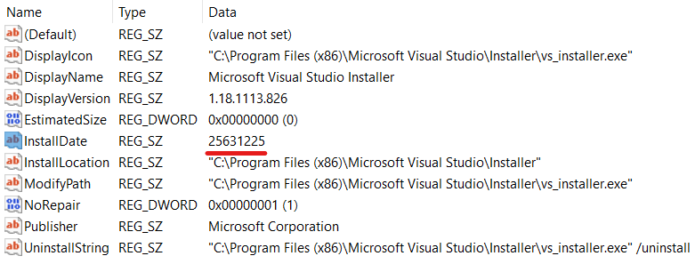 Incorrect InstallDate in Uninstall Registry · Issue #1697 · Squirrel ...