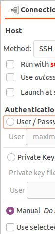 Field ssh Authentication dont save username, when used Manual checkbox · Issue #788 · asbru-cm ...