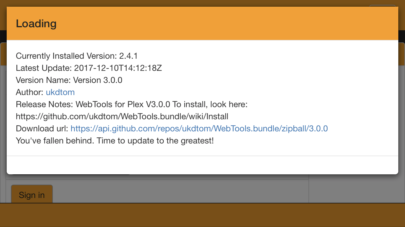 Please update to version 3.0.0 · Issue #22 · ukdtom/WTInstaller · GitHub