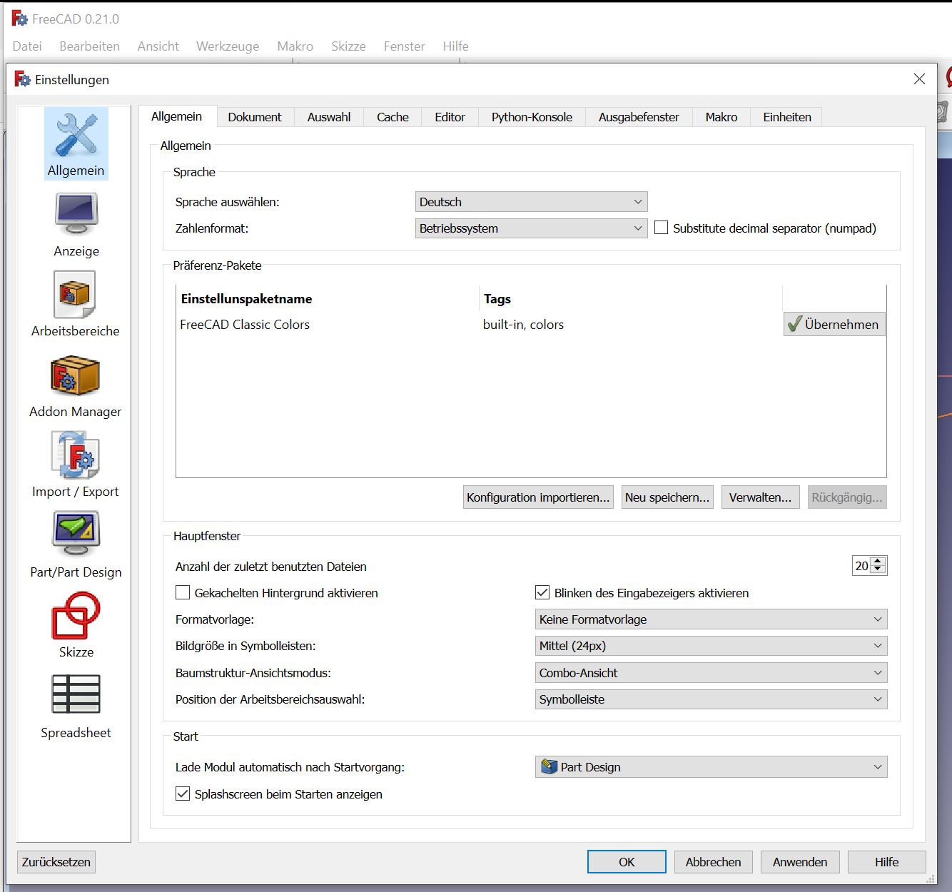 [Feature] ability to specify backup directory name in preferences · Issue #8792 · FreeCAD ...