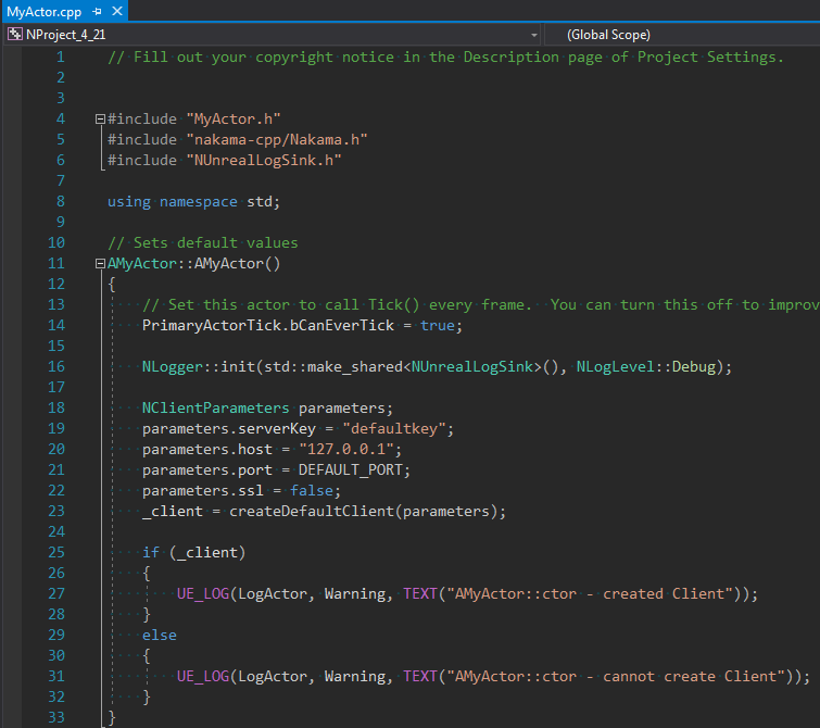 Update README with instructions on Nakama Include Paths · Issue #17 · heroiclabs/nakama-unreal ...