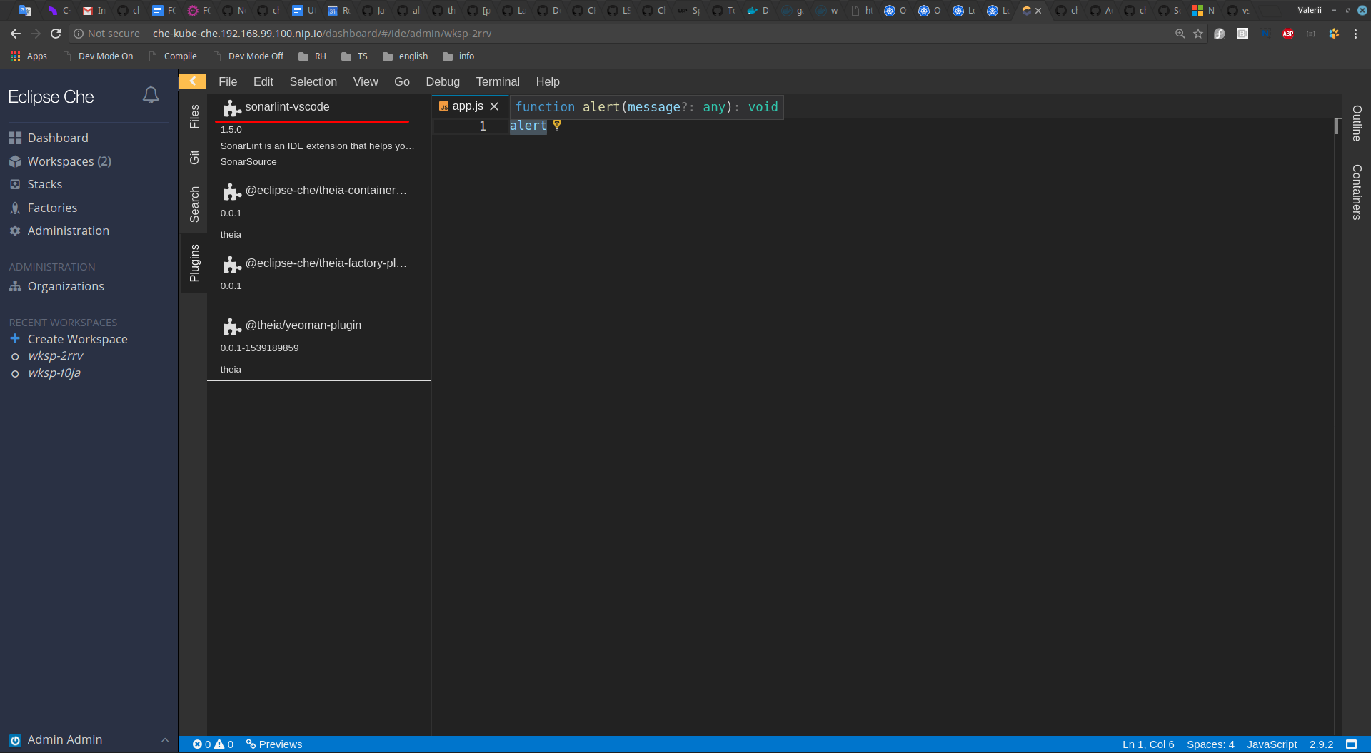 Remote plugin doesn't work · Issue #12526 · eclipse-che/che · GitHub