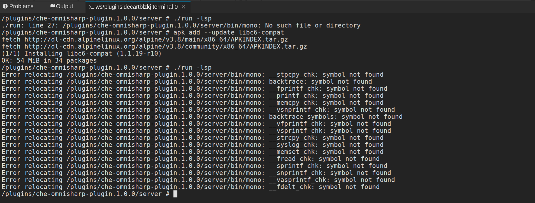 [question]Running Omnisharp-Roslyn on Alpine Linux · Issue #2484 · dotnet/core · GitHub
