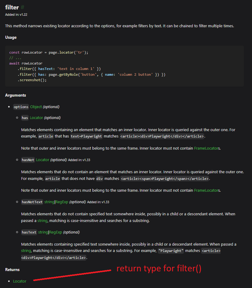 Feature Documentation Always Add A Return Type To The Docs · Issue 22864 · Microsoft