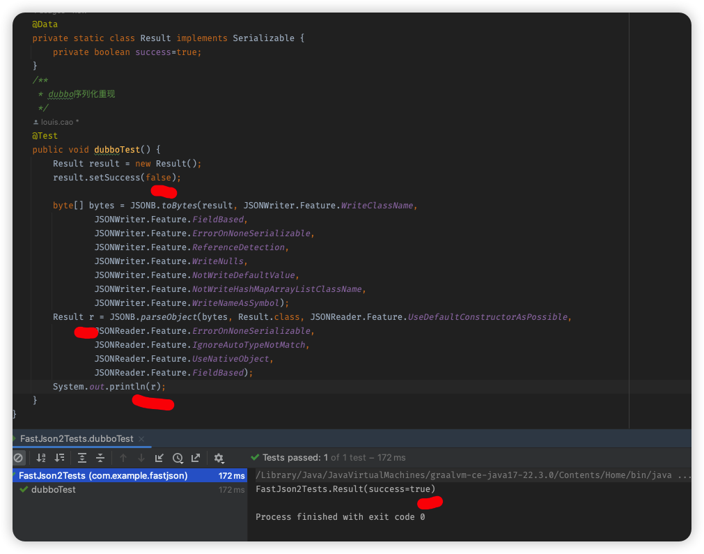[BUG]序列化和反序列化出错，Dubbo使用过程中发现 · Issue #1710 · alibaba/fastjson2 · GitHub