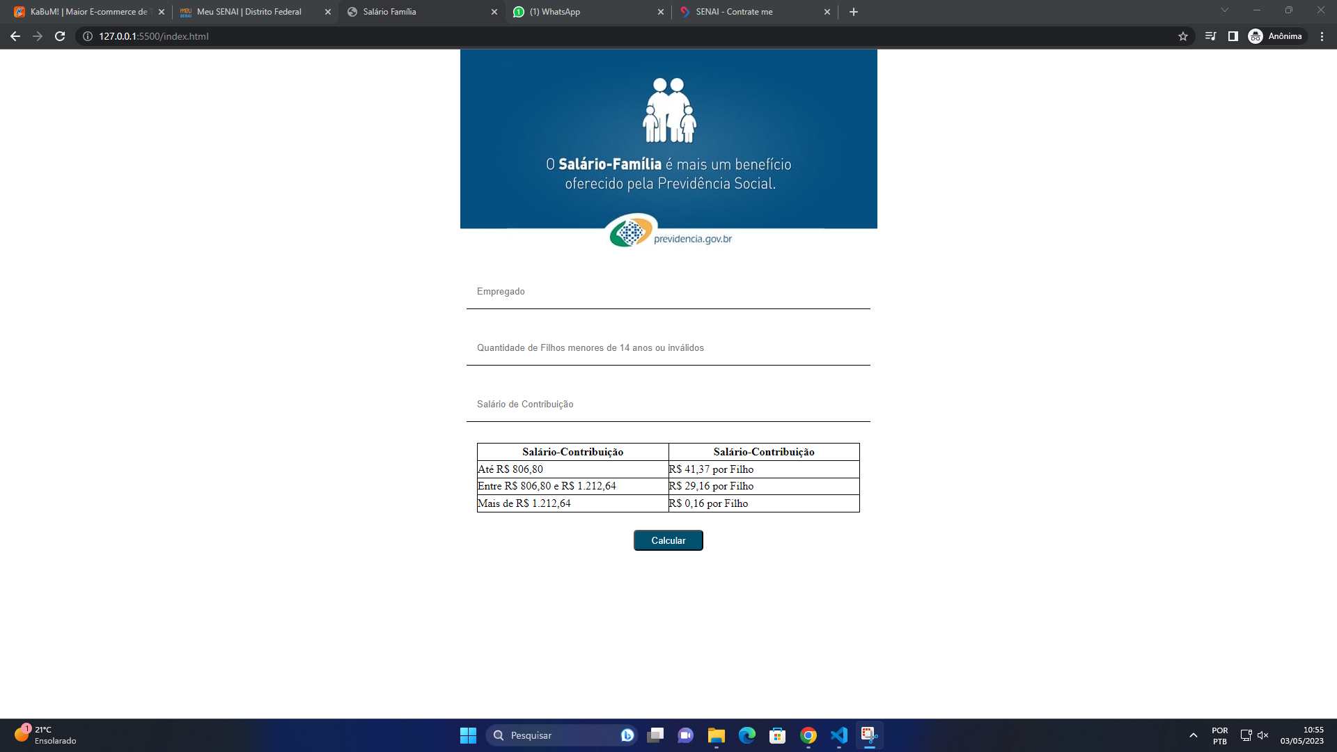 GitHub - GuilhermeMat/Salario-Familia: HTML, CSS e JS