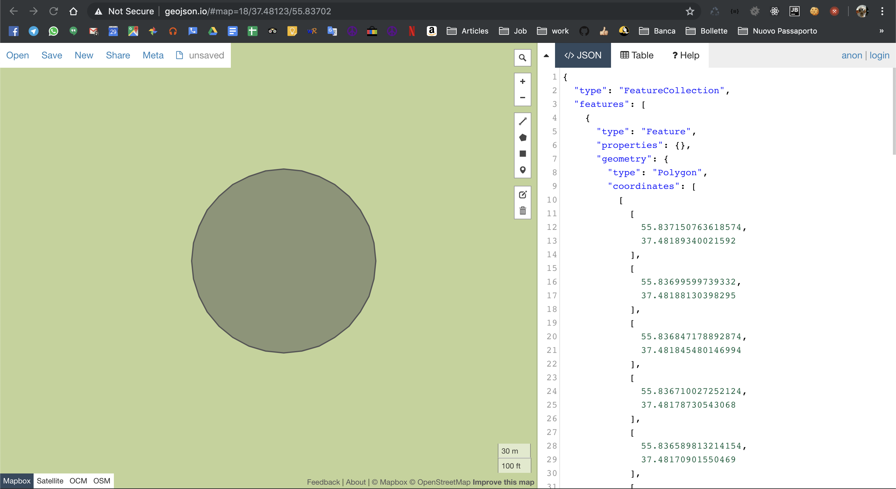 Circle produces ellipsis (oval) geometry · Issue #1793 · Turfjs/turf ...