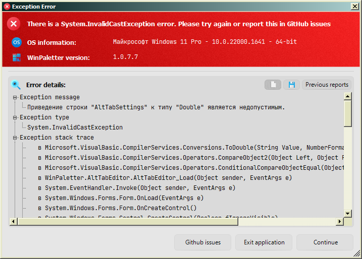 Crash · Issue #149 · Abdelrhman-AK/WinPaletter · GitHub