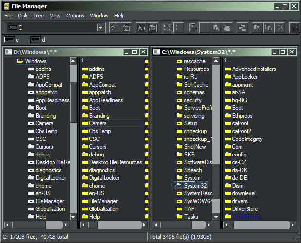 Native VS-like Dark Theme Support [Live screenshot included] · Issue #63 · microsoft/winfile ...