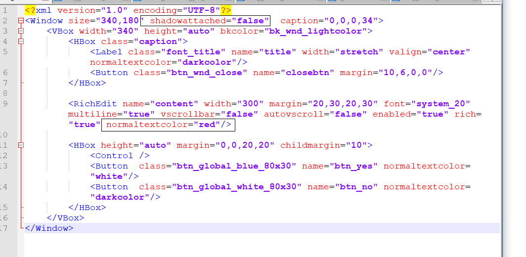 当设置Window的shadowattached为false时，RichEdit的文本颜色就会变成白色 · Issue #87 · netease-im/NIM_Duilib ...